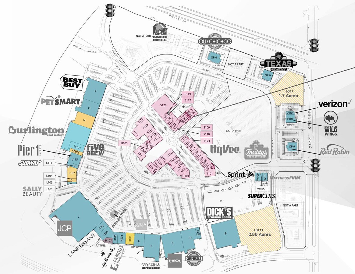 7809-7949 Towne Center Pky, Papillion, NE, 68046 - Retail Space For ...