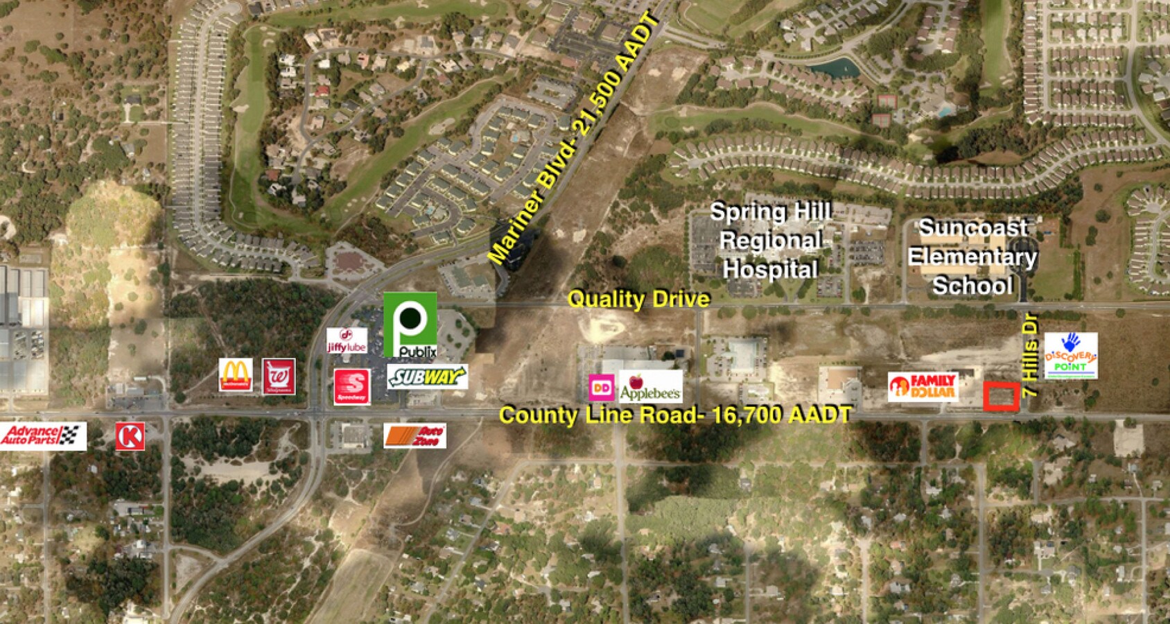 11195 County Line Rd, Spring Hill, FL, 34609 - Commercial Land For Sale ...