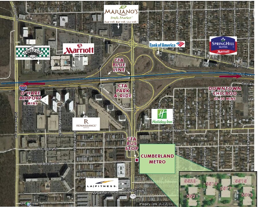 5515 N Cumberland Ave, Chicago, IL 60656 - Cumberland Metro Office Park ...