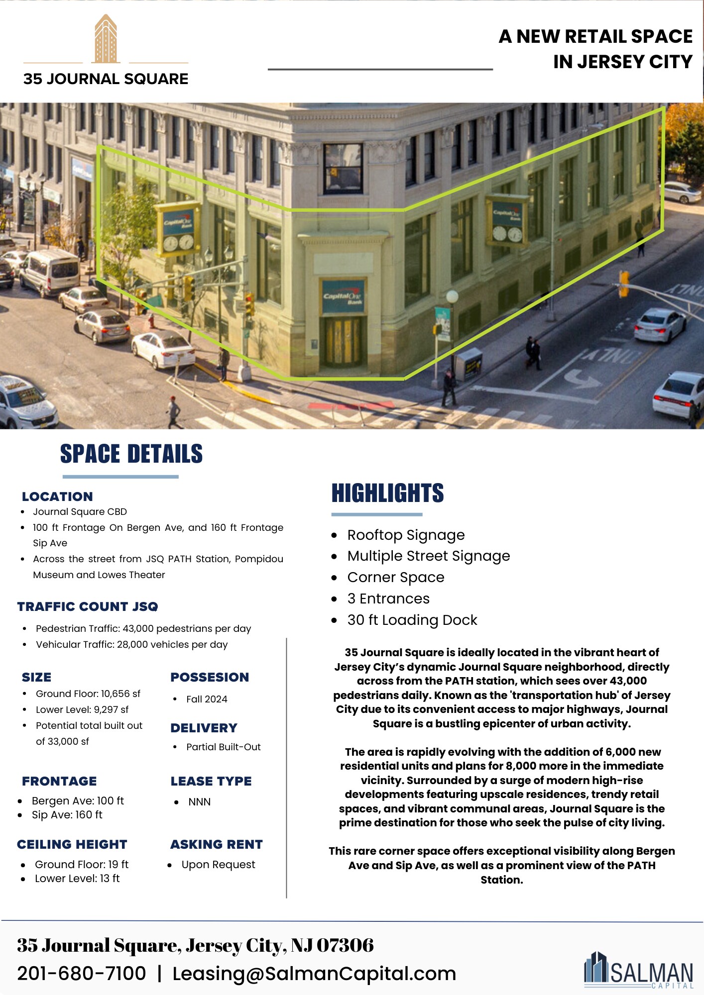 35 Journal Sq, Jersey City, NJ 07306 - 35 JSQ | Retail, Office, Medical ...