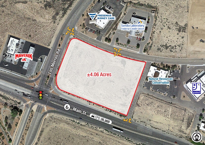 Main, Los Lunas, NM 87031 - NEC Main St & Los Morros Rd | LoopNet