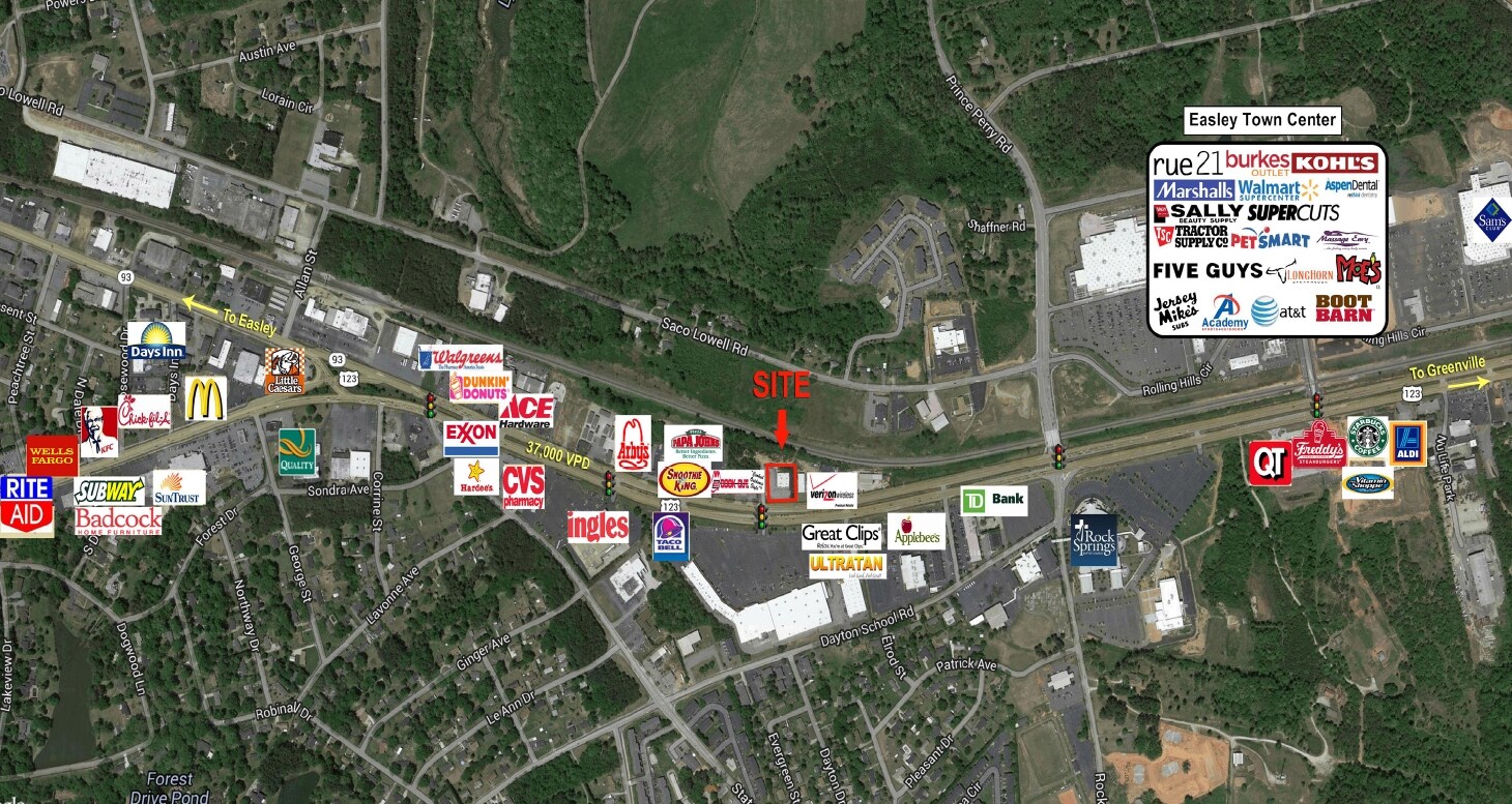 5138 Calhoun Memorial Hwy, Easley, SC 29640 | LoopNet