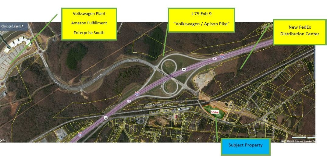8011 Apison Pike, Ooltewah, TN 37363 - South Parcel 5.3 ac | LoopNet