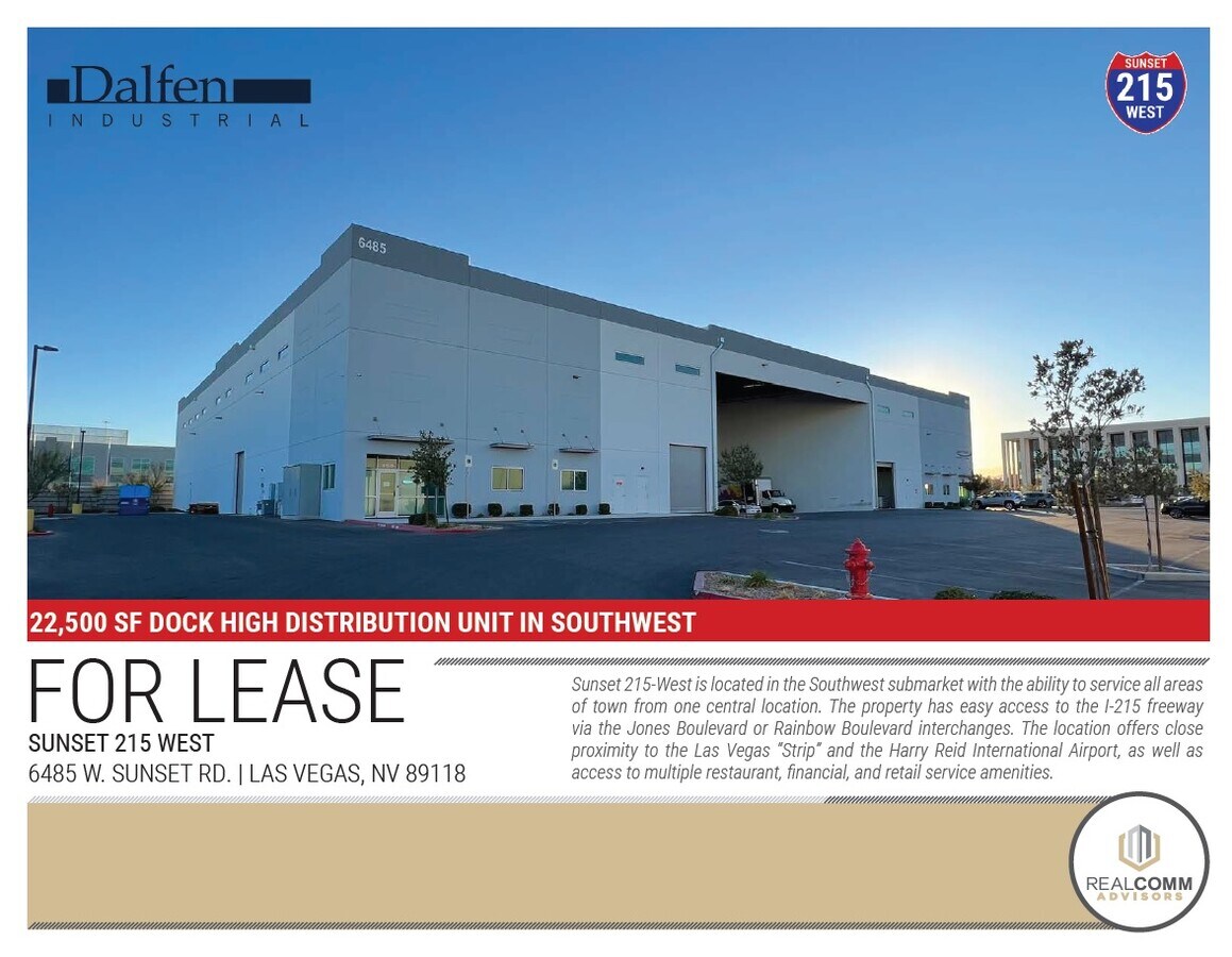 6485 W Sunset Rd, Las Vegas, NV 89118 | LoopNet