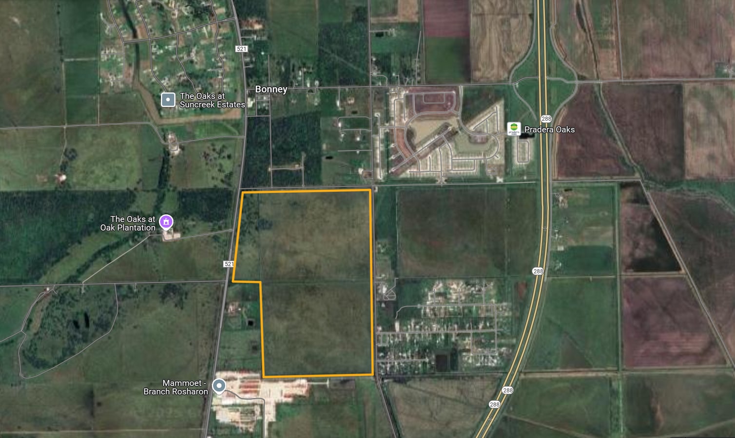 FM 521 and CR 48, Rosharon, TX 77583 - Land for Sale | LoopNet