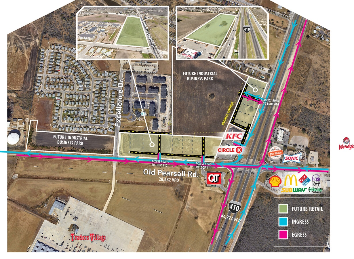 Old Pearsall Rd, San Antonio, TX 78242 - Old Pearsall Road & SW Loop ...