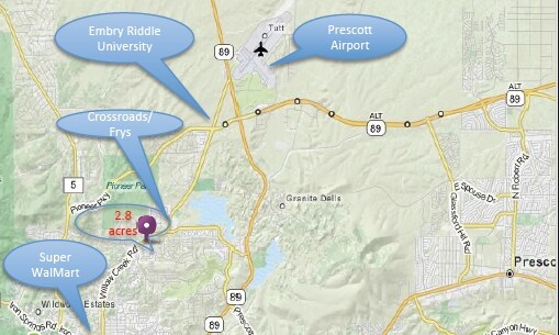 3125 Willow Creek Rd, Prescott, AZ, 86301 - Commercial Land For Sale ...