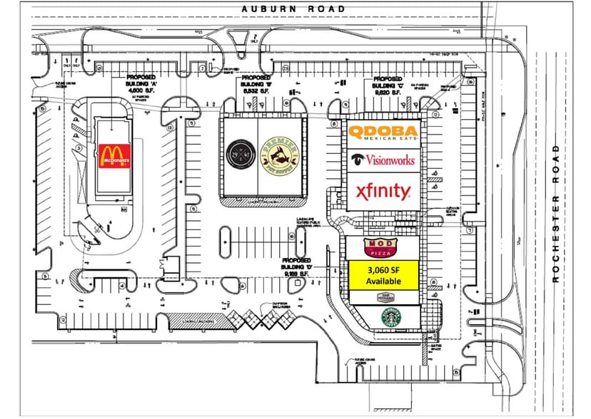 S Rochester Rd, Rochester, MI 48307 - Rochester & Auburn Shoppe's | LoopNet