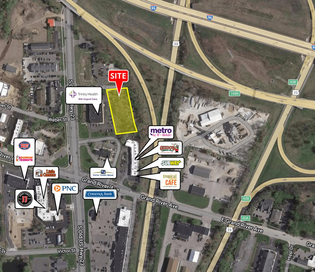 Old US 23 Hwy, Brighton, MI 48116 - 1.46 Acres Old US 23 & Grand River ...