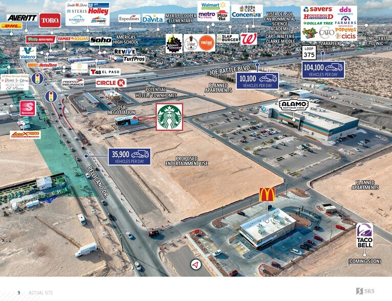 12349 Pellicano Dr, El Paso, TX 79928 - Starbucks - El Paso, TX | LoopNet