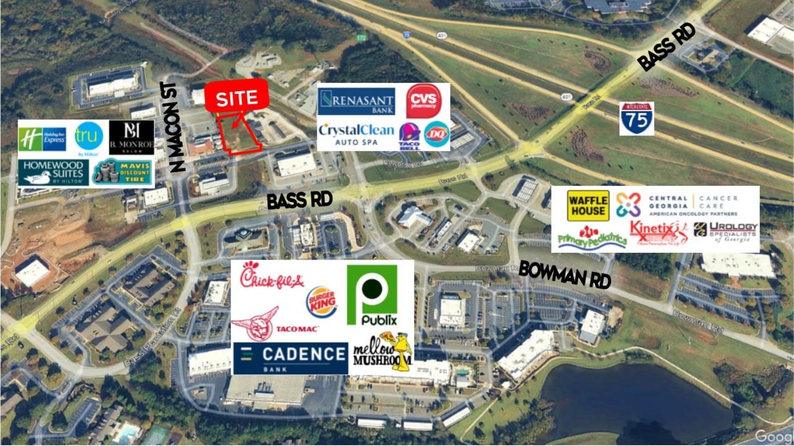 1546 Bass Rd, Macon, GA 31210 - Prime Commercial Development Site | LoopNet