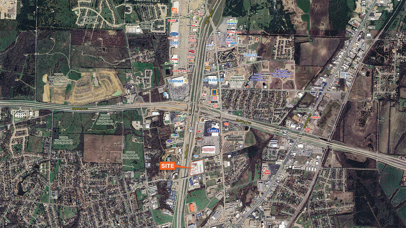 Highway 75 & Lamberth St, Sherman, TX 75090 - Sherman Pad Lease | LoopNet