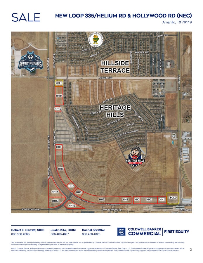 New Loop 335/Helium Rd & Hollywood Rd (NEC), Amarillo, TX 79119 - Land ...