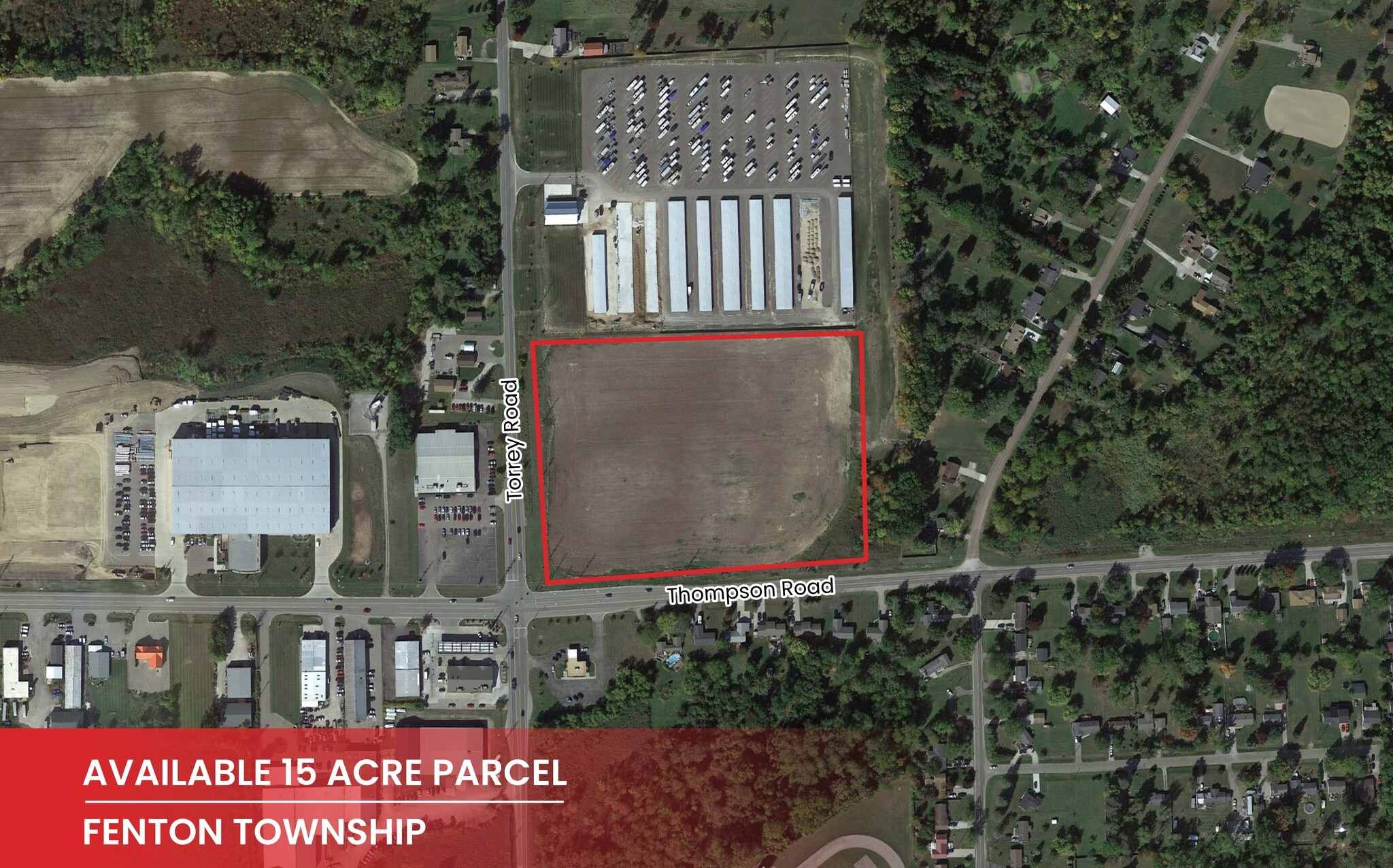 Thompson Rd, Fenton, MI 48430 - Gateway Intersection Near US 23 ...