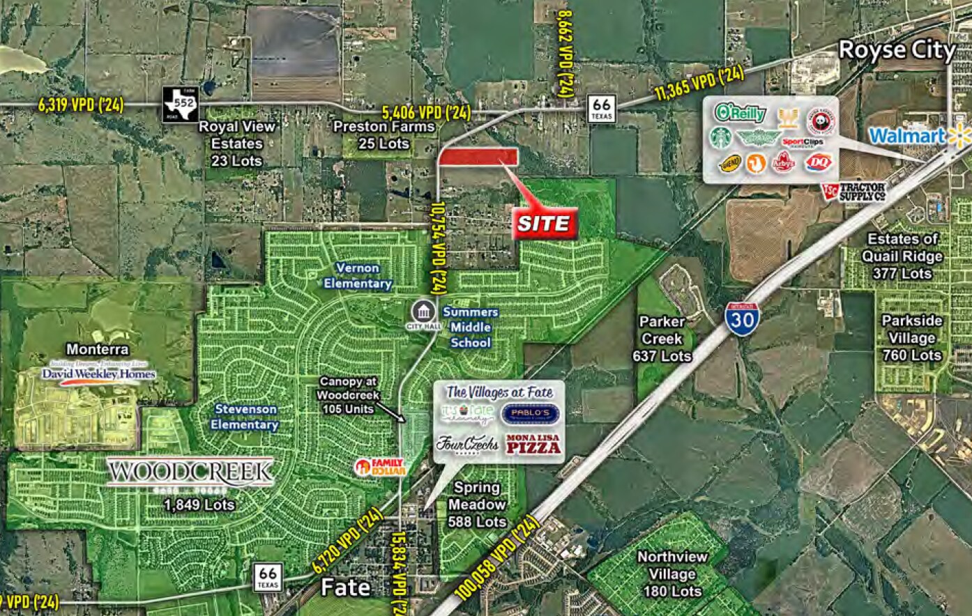 900 Highway 66 Fate Tx 75132 Development Land Fate Tx Loopnet