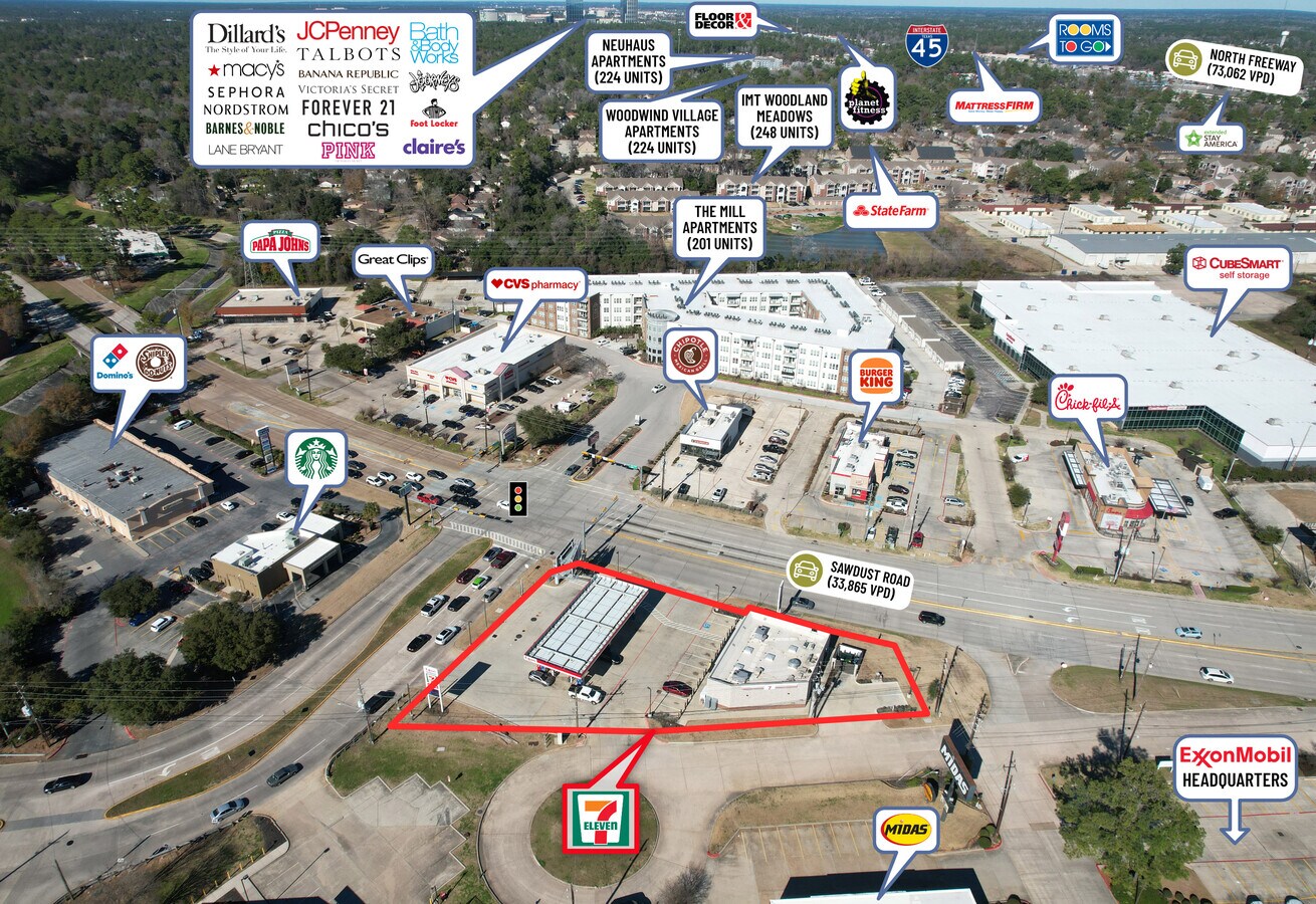 710 Sawdust Rd, Spring, TX 77380 | LoopNet