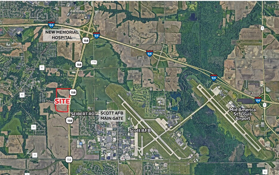 Seibert Rd & Rt 158, Shiloh, IL 62225 - Vacant Land - 82.25 Acres | LoopNet