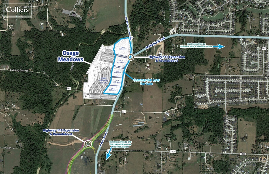 Highway 112 & N Wallis Road, Cave Springs, AR 72718 - Lot C | LoopNet