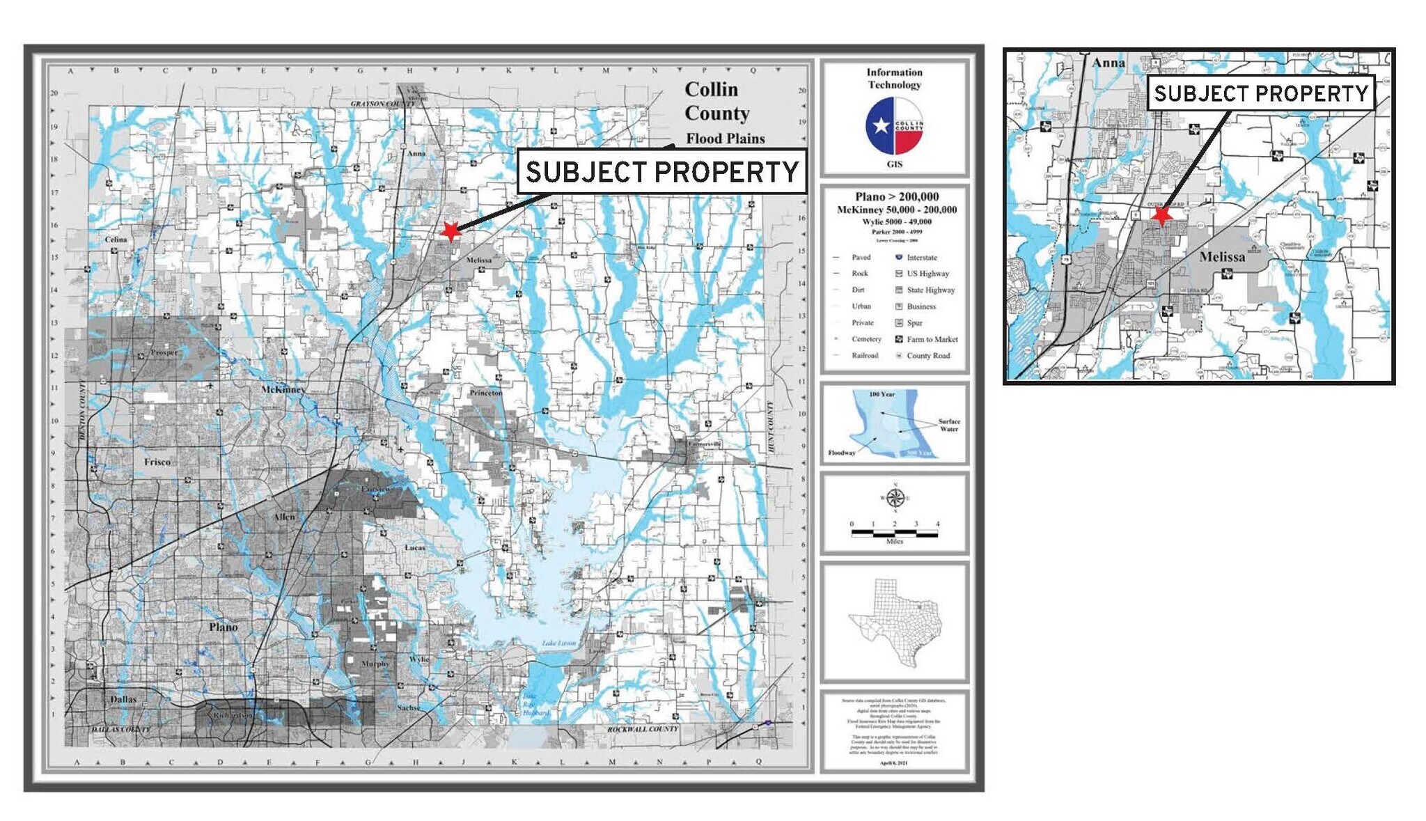 SW Corner of Collin County Outer Loop and CR 418, Melissa, TX 75454 - 144 AC in Melissa ETJ ...