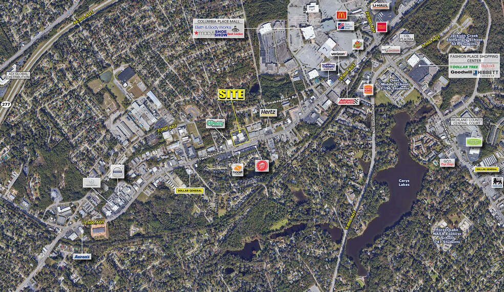 6409 Two Notch Rd, Columbia, SC 29223 - Porsche Dealership Building ...