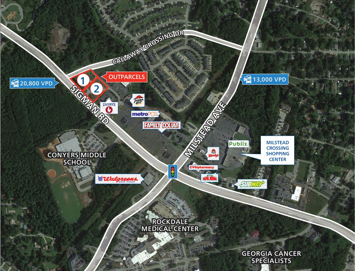 Sigman Rd And Callaway Crossing Dr, Conyers, GA 30012 - for Lease | LoopNet