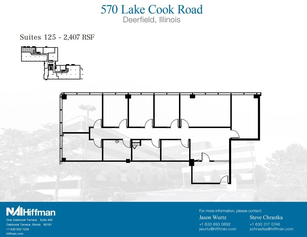 570 Lake Cook Rd, Deerfield, IL, 60015 - Office Space For Lease ...