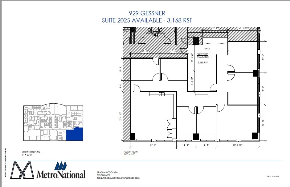 929 Gessner Rd, Houston, TX, 77024 - Office Space For Lease | LoopNet.com