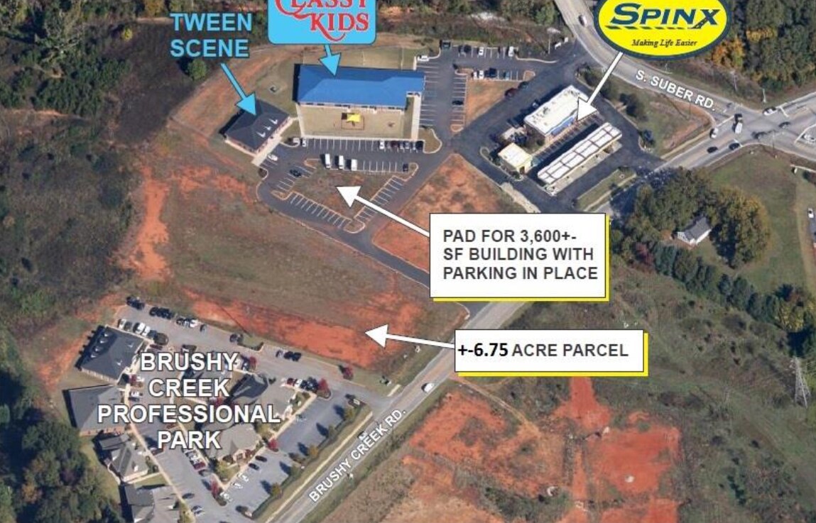 Suber Rd & Brushy Creek Rd, Greer, SC 29650 | LoopNet