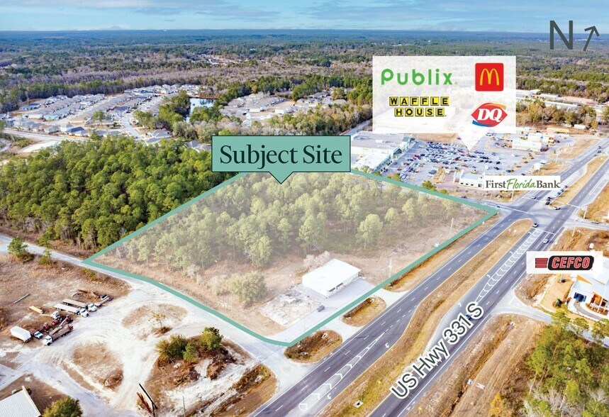 16564 Highway 331, Freeport, FL 32439 - +/- 5 AC Commercial Development ...