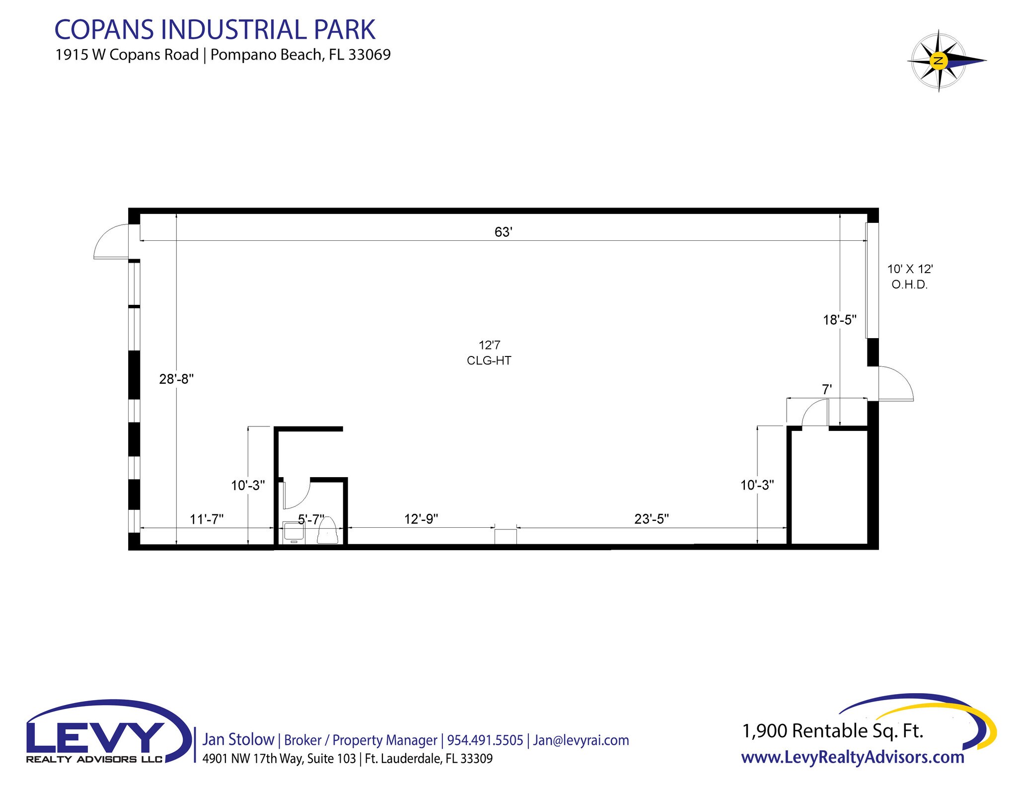 1927-1933 W Copans Rd, Pompano Beach, FL 33064 - Copans Industrial Park ...