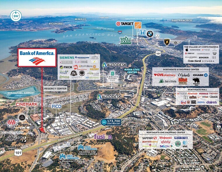 30 Smith Ranch Rd, San Rafael, CA 94903 - Bank of America Ground Lease ...