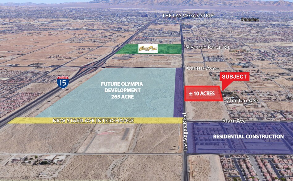 Las Vegas Boulevard & Chartan, Las Vegas, NV, 89123 - Commercial Land ...