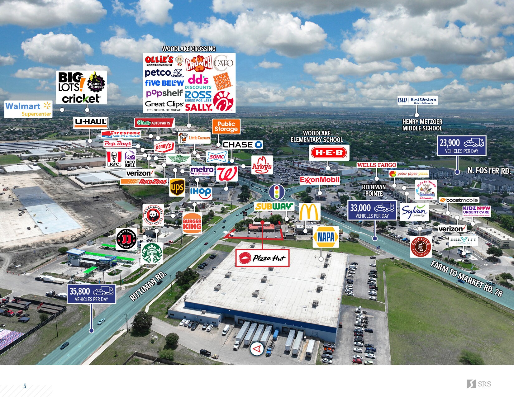 6380 Rittiman Rd, San Antonio, TX 78218 - Pizza Hut | New 15-Yr Abs NNN ...