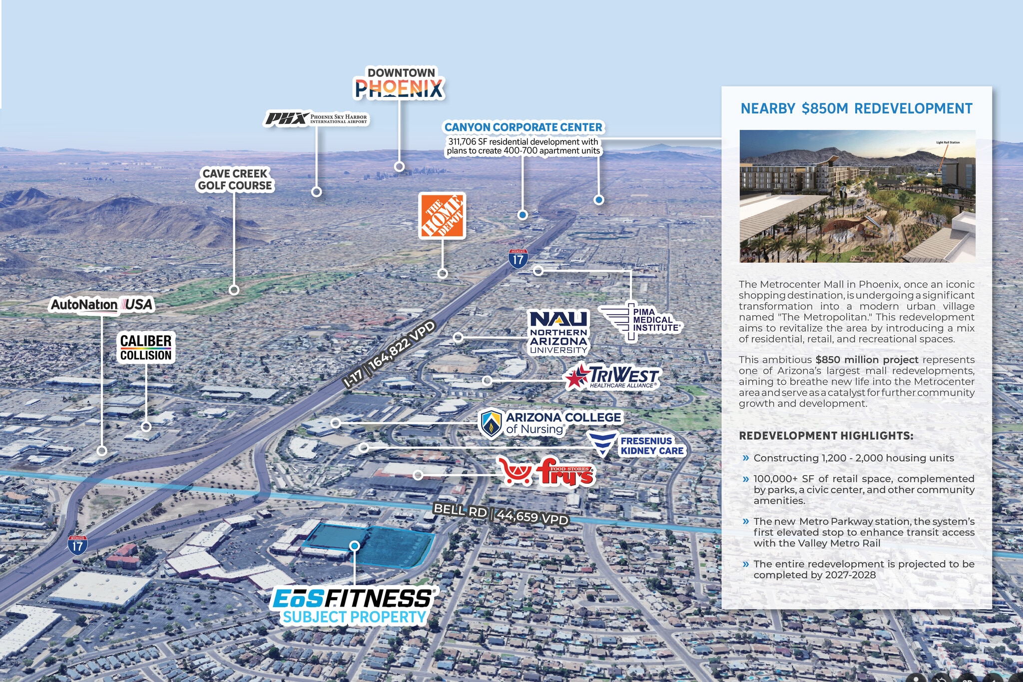 2814 W Bell Rd, Phoenix, AZ 85053 - EoS Fitness | Brand New 20 Year ...