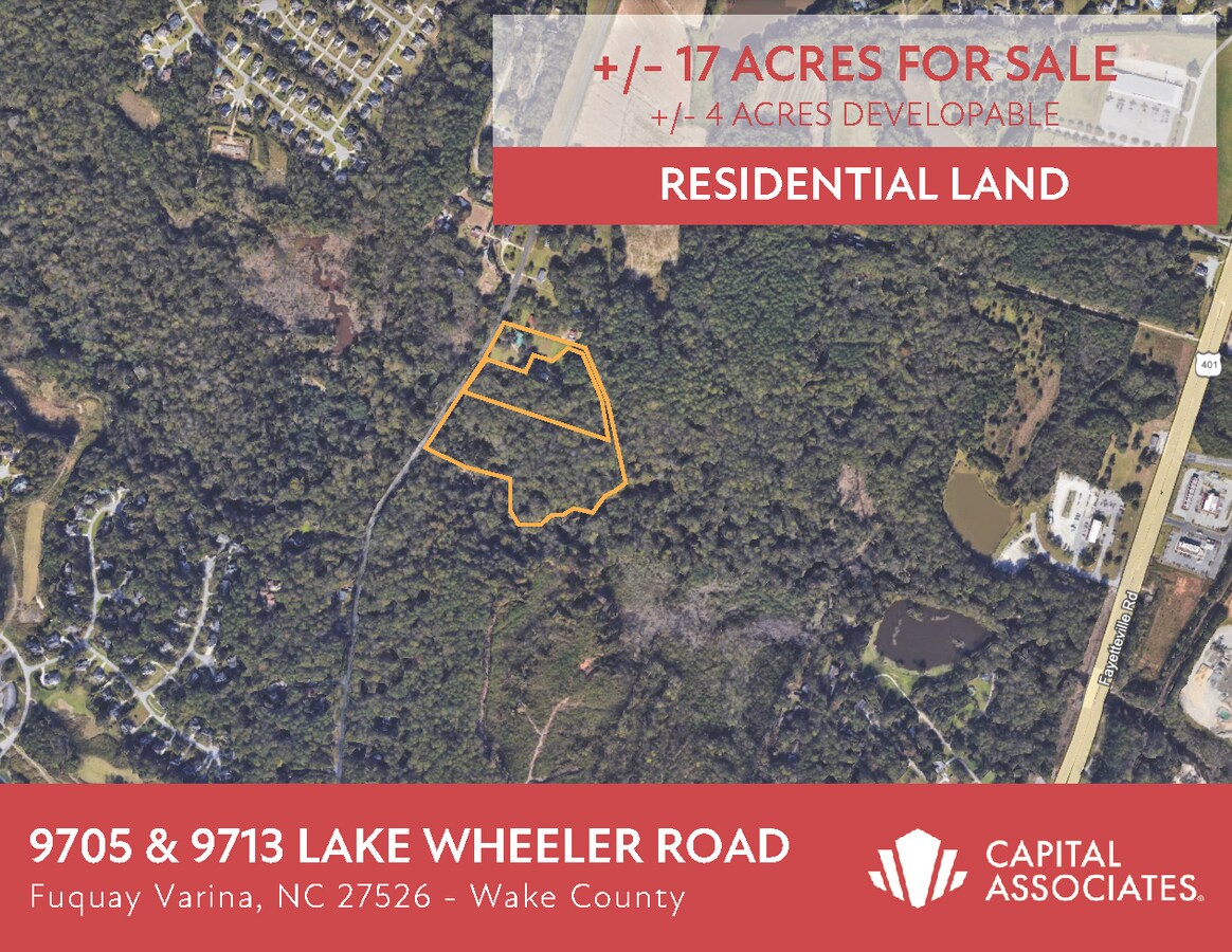 9705 & 9713 Lake Wheeler Road, Fuquay Varina, NC 27526 - Land for Sale | LoopNet