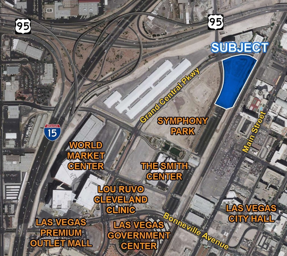 SE Grand Central Pky & City Pky, Las Vegas, NV 89106 | LoopNet