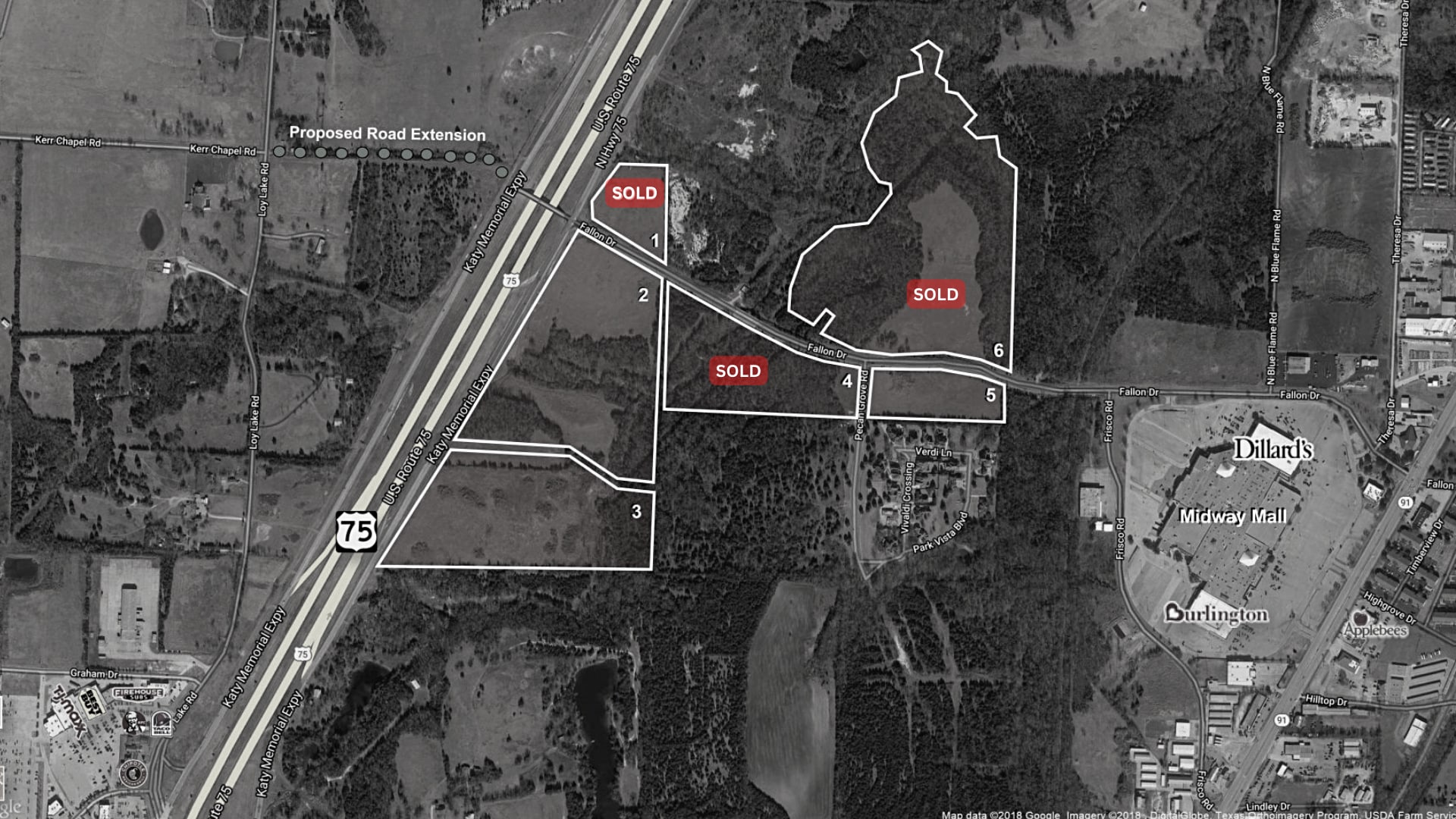 US Highway 75, Sherman, TX 75090 - Tract 2 | LoopNet