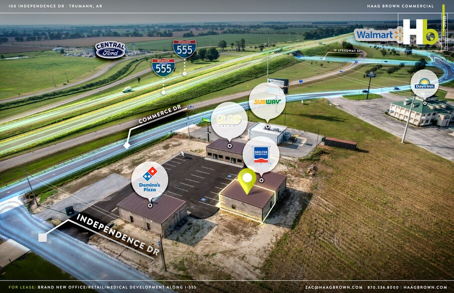 100 Independence, Trumann, AR 72472 - Brand New Retail/Office/Medical Development! | LoopNet