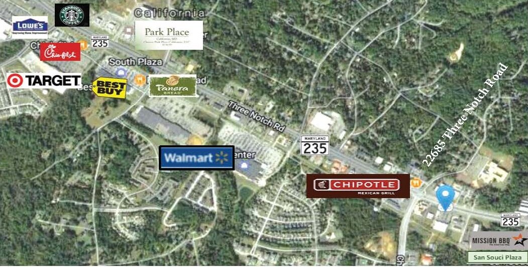 22685 Three Notch Rd, California, MD 20619 - 22685 & 22695 Three Notch ...