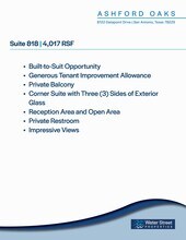 8122 Datapoint Dr, San Antonio, TX 78229 - Ashford Oaks Office Building ...