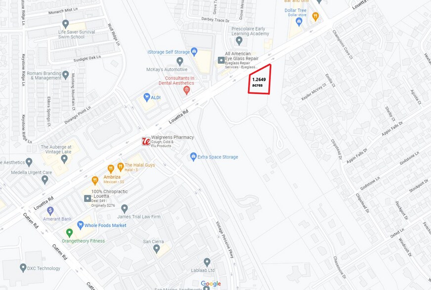 0 Louetta Rd, Spring, TX 77379 - 1.2649 Acres | LoopNet