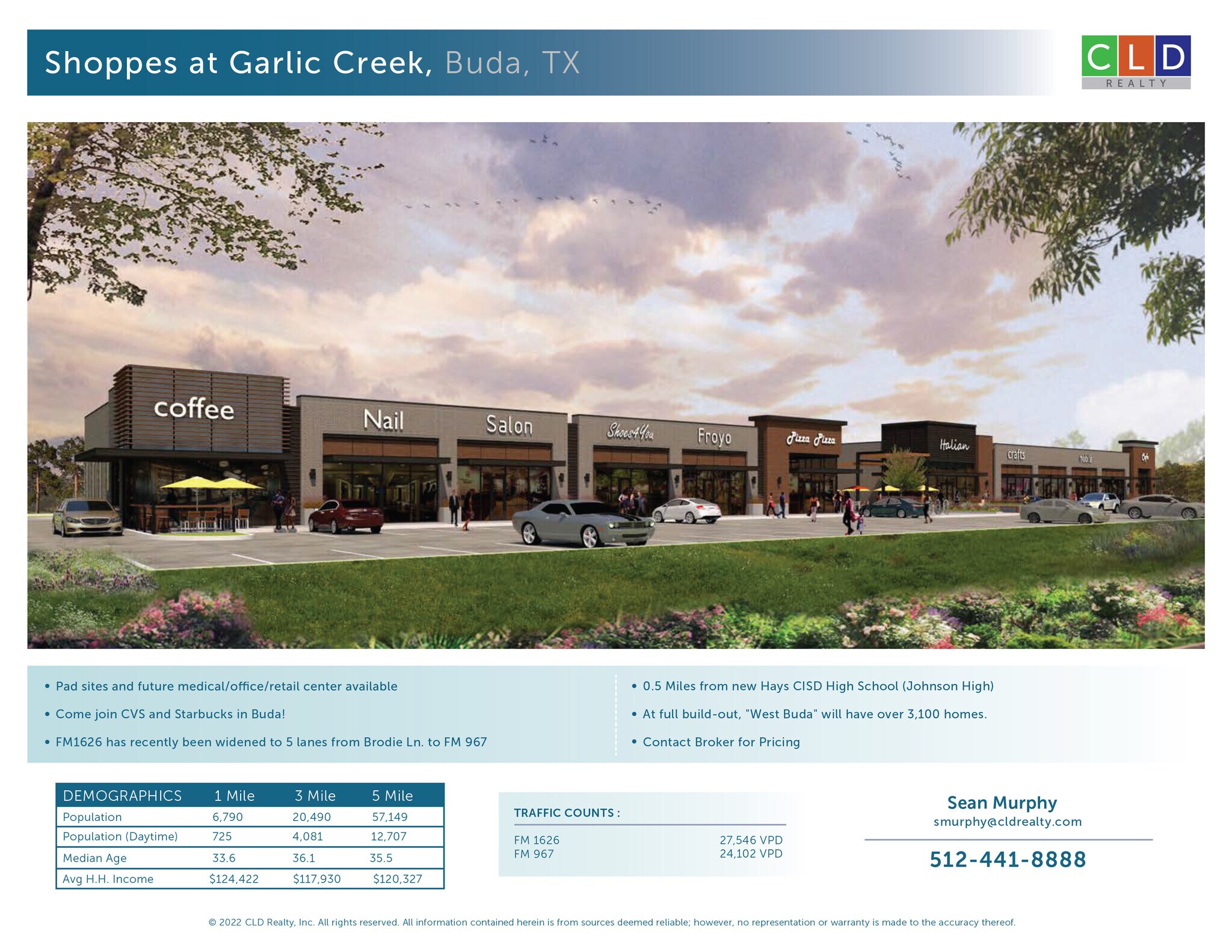 FM 1626 & FM 967, Buda, TX 78610 - Building 2 | LoopNet