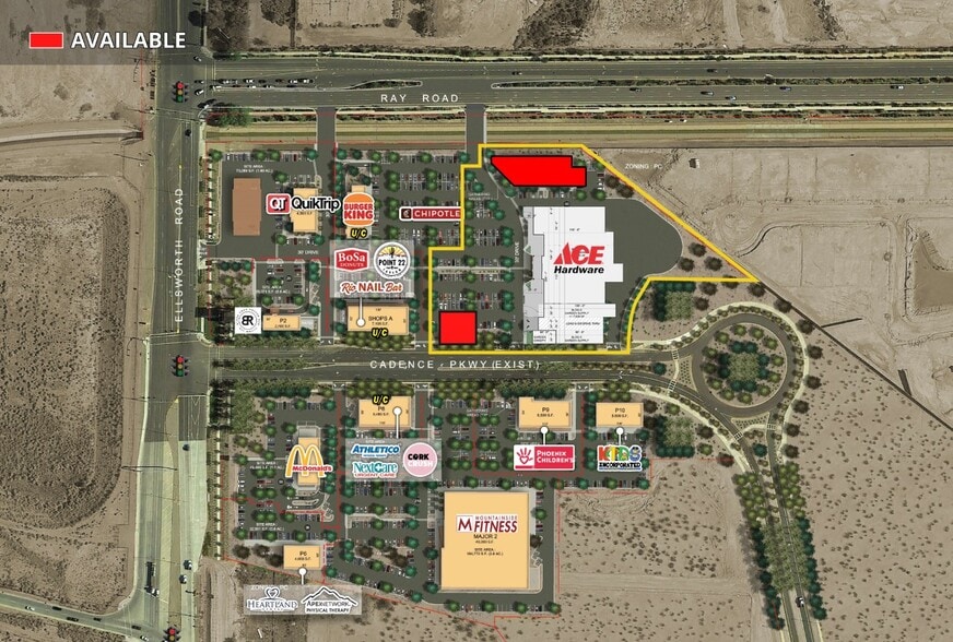 SEC Ray Rd & Ellsworth Rd, Mesa, AZ 85212 - SHOPS | LoopNet