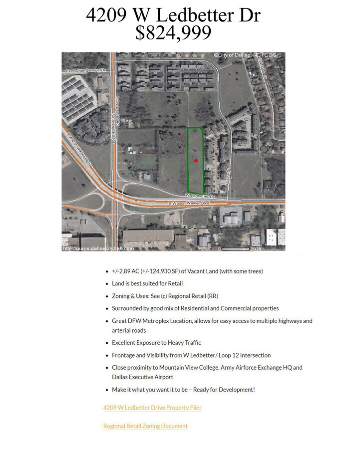 4209 W Ledbetter Dr, Dallas, TX 75233 | LoopNet