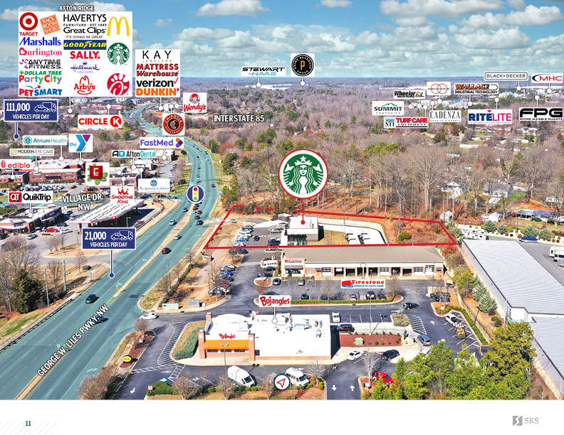 380 George W Liles Pky NW, Concord, NC 28027 - Starbucks | 9+yrs Remain ...