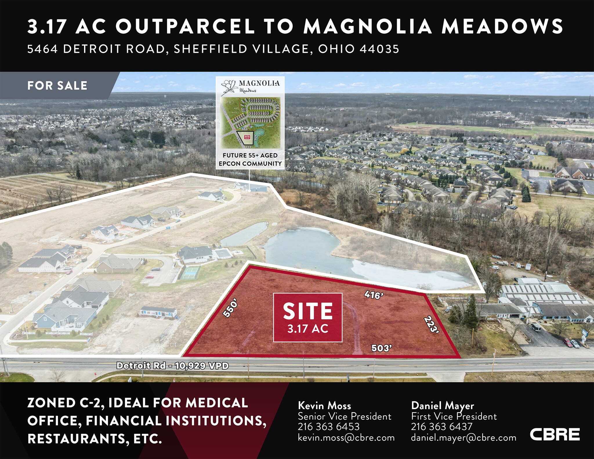 5464 Detroit Rd, Sheffield Lake, OH 44054 - 3.17 AC Outparcel to ...