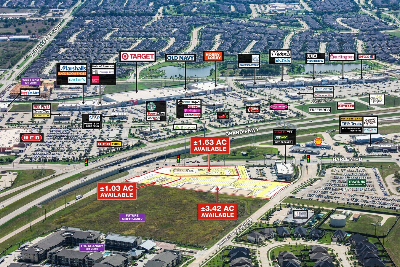 10177 Grand Parkway, Richmond, TX 77406 - GRAND PKWY & HARLEM RETAIL DEVELOPMENT | LoopNet