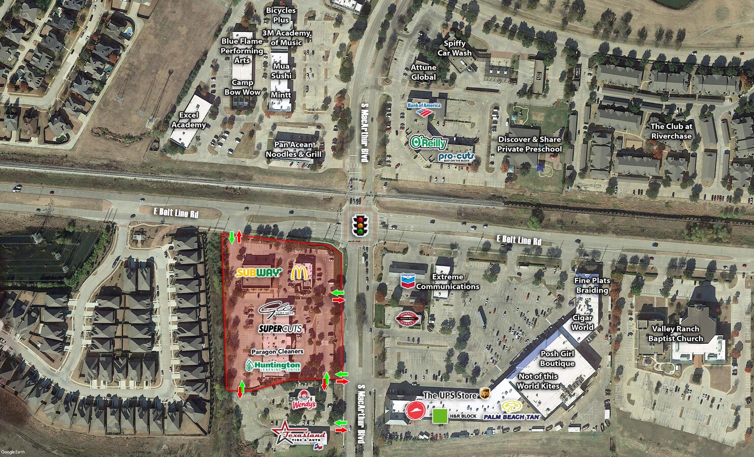 813-817 S MacArthur Blvd, Coppell, TX 75019 - Valley Ranch Shopping ...