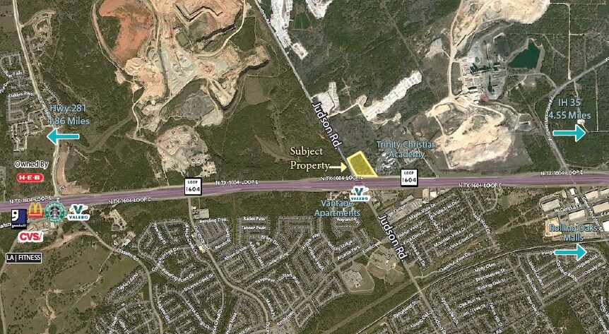 N Loop 1604 San Antonio Tx 78259 7 63 Acres Judson Rd And Loop 1604