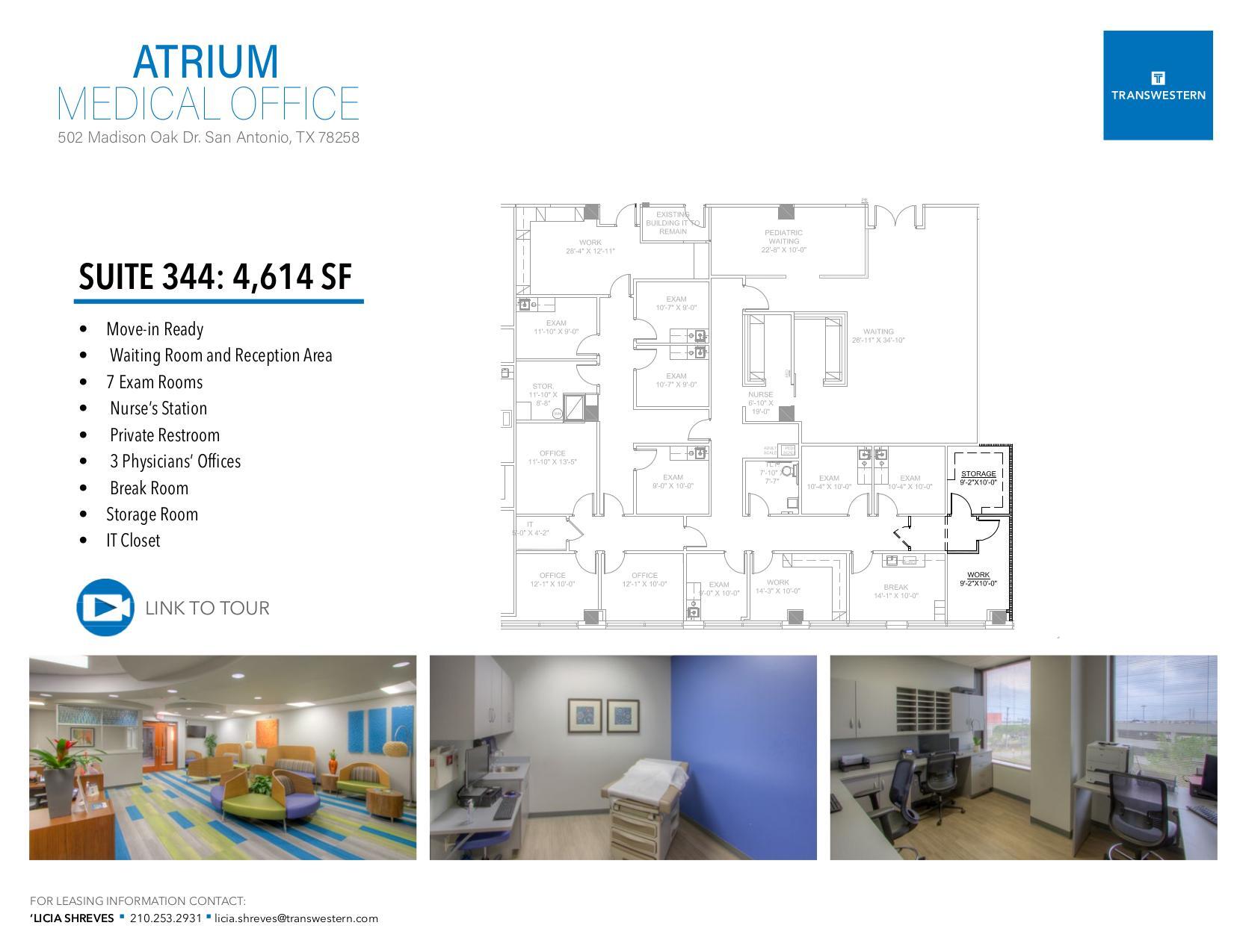 502 Madison Oak Dr, San Antonio, TX 78258 - The Atrium MOB | LoopNet
